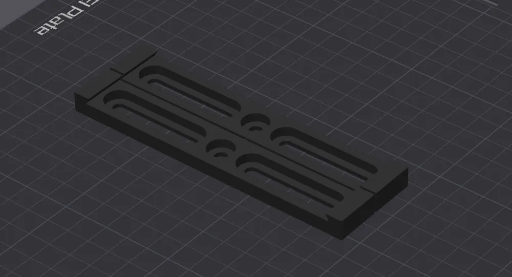 FIN License plate minimal holder - Free 3D Print Model - MakerWorld