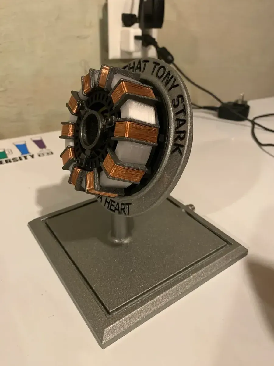 Iron Man Arc Reactor by Aaron Poly MakerWorld: Download Free 3D Models