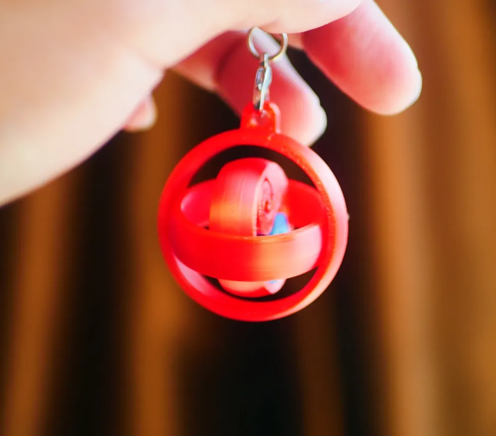 Nezha Magic Pill Spirit Orb Fidget Spinner by Chocobo - MakerWorld