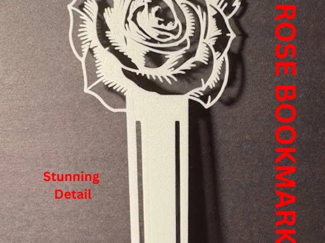 Rose Bookmark by M&I Printing - MakerWorld