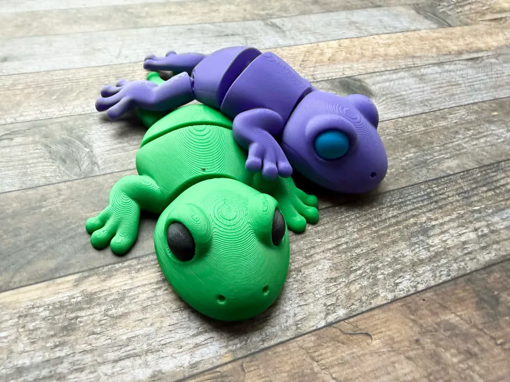 Articulated Frog - Free 3D Print Model - MakerWorld