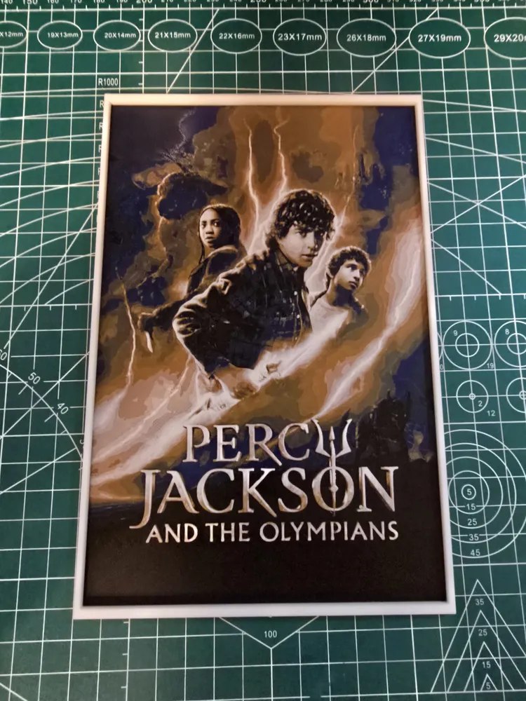 Percy Jackson and the Olympians Poster - Hueforge by Lumpy3D MakerWorld: Download Free 3D Models