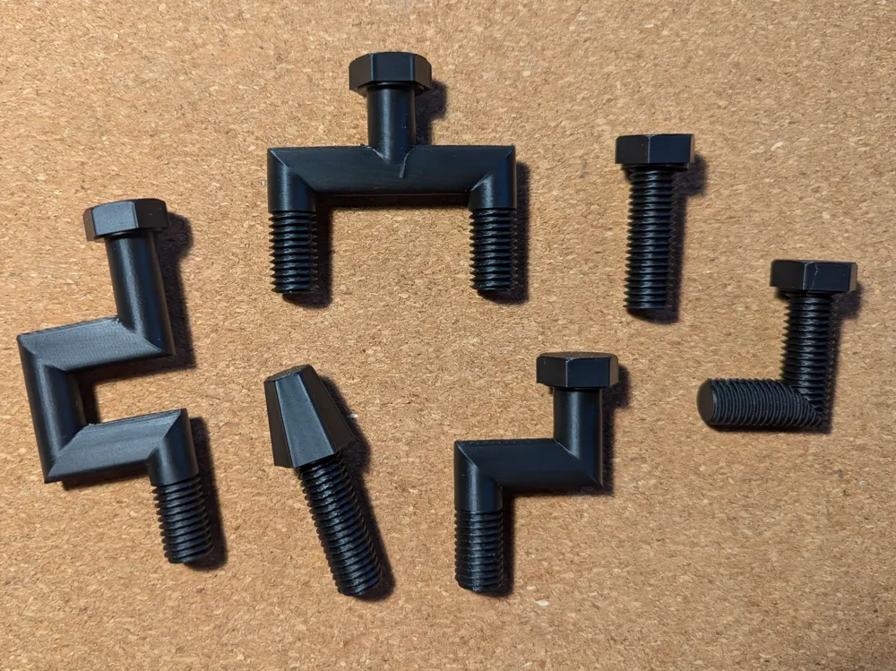 Special Engineering Screws - The Impossible Set #1 - Free 3D Print ...