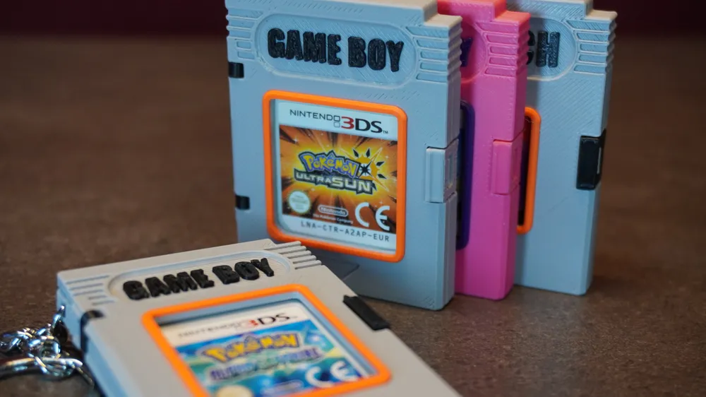 GAME BOY - Cartridge Vault - Free 3D Print Model - MakerWorld