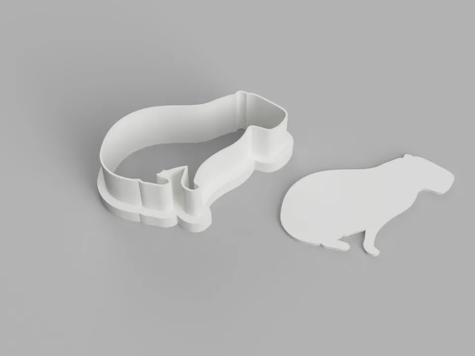 capybara cookie cutter by Voltar - MakerWorld