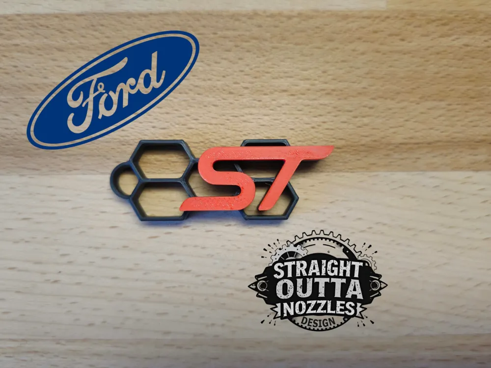 FORD ST - Keychain by straightouttanozzles - MakerWorld