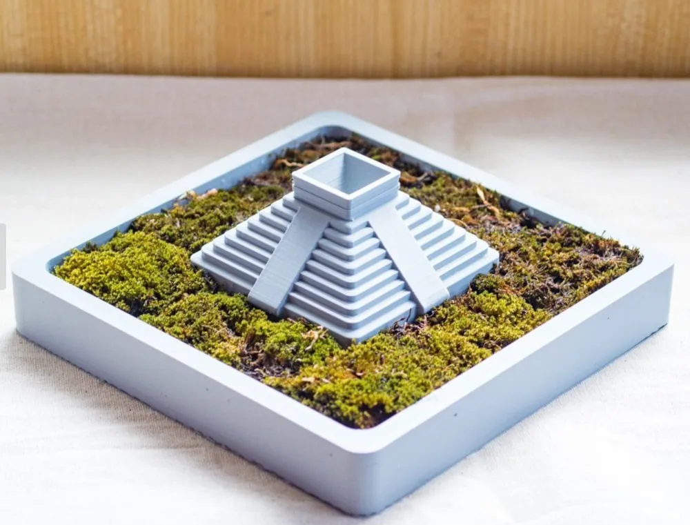 mayan-planter pot for plants by prosgemeur - MakerWorld