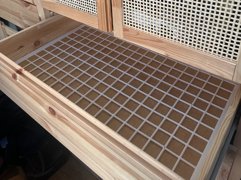 IKEA IVAR Gridfinity Drawer Insert, Custom Fit - Free 3D Print Model ...