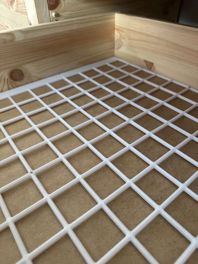 IKEA IVAR Gridfinity Drawer Insert, Custom Fit - Free 3D Print Model ...