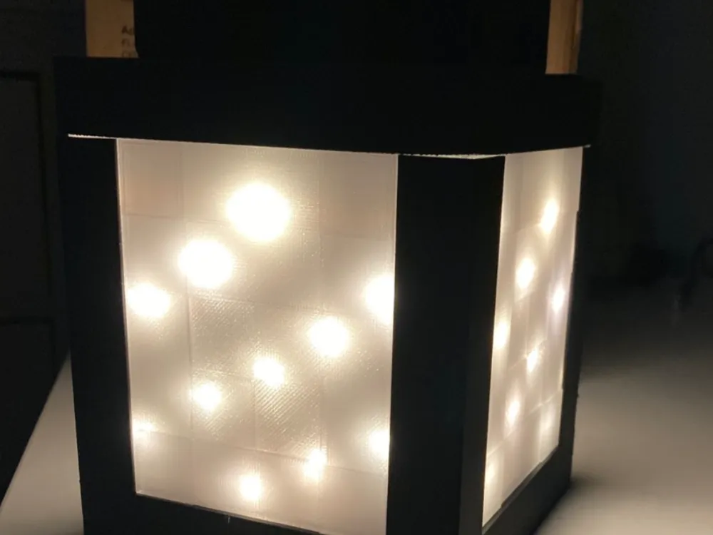 LED Minecraft lantern - Free 3D Print Model - MakerWorld