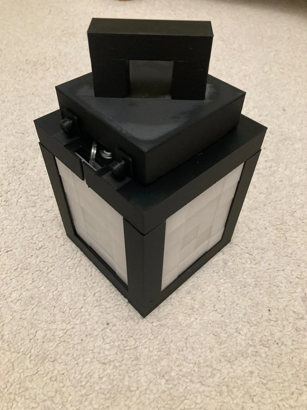 LED Minecraft lantern - Free 3D Print Model - MakerWorld