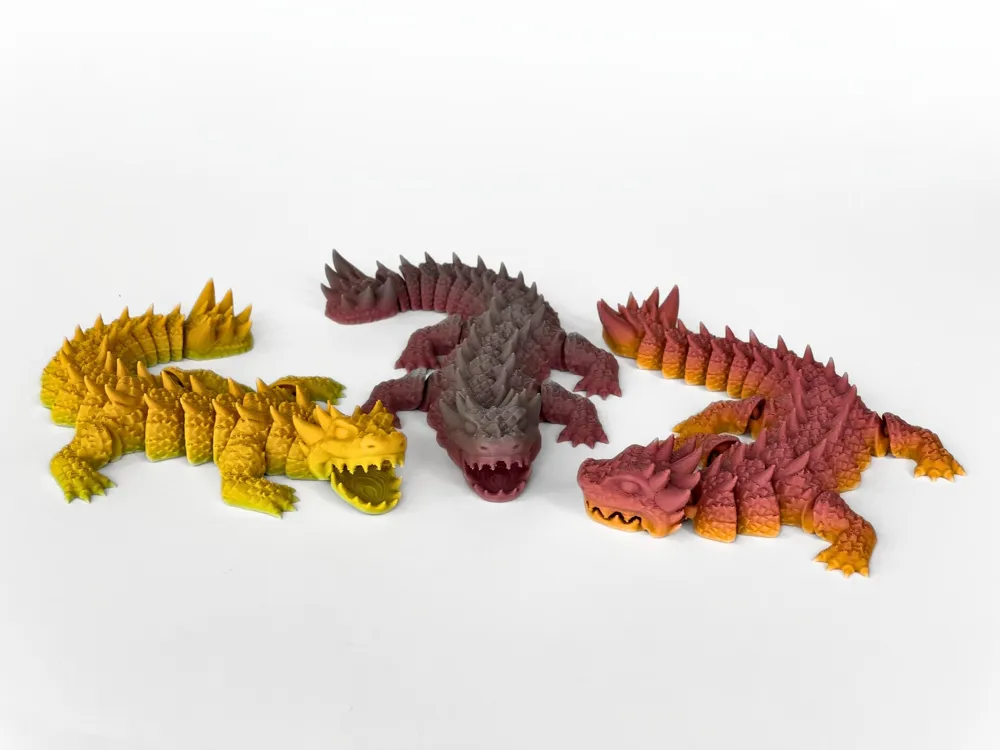 Mini Bone Shaper - Articulated Dragon by hollowmaker - MakerWorld