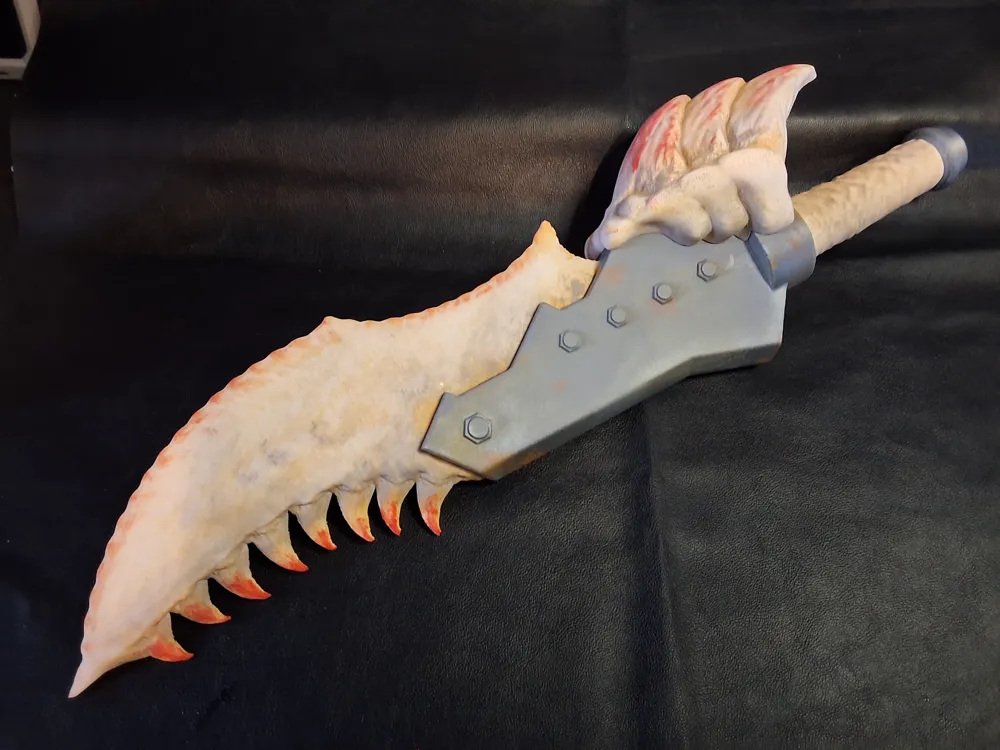 The Charnel Fang bone blade by Valkyrie Forge MakerWorld: Download Free ...