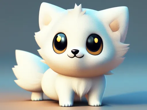 Cute Wolf Cub by DG - MakerWorld