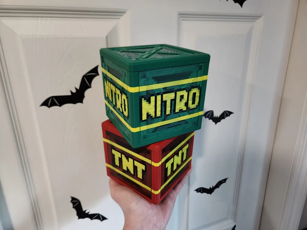 Crash Bandicoot TNT/Nitro Panels (for Boxel) by Amethyst3D MakerWorld ...