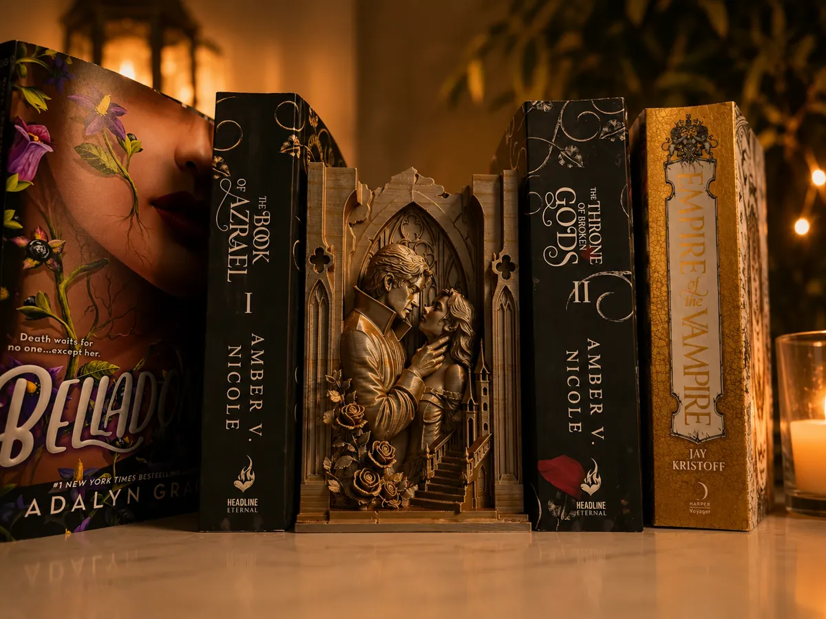 Gothic Promise Book Nook - Free 3D Print Model - MakerWorld