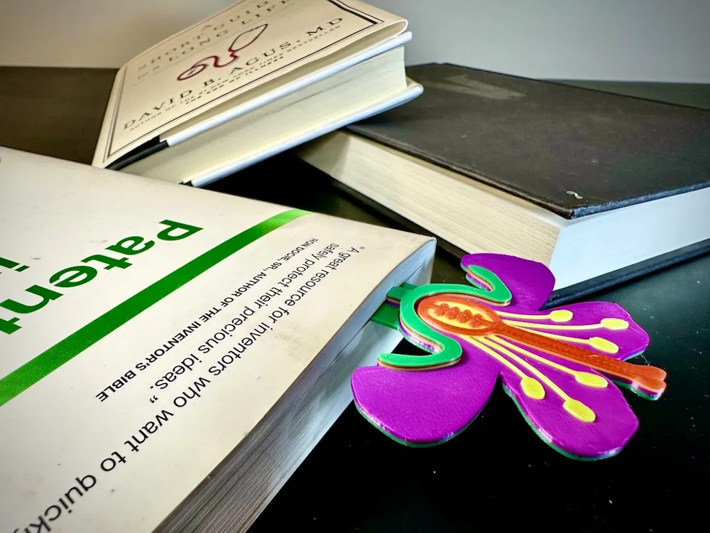 Flower Anatomy Bookmark by DWdesigns - MakerWorld