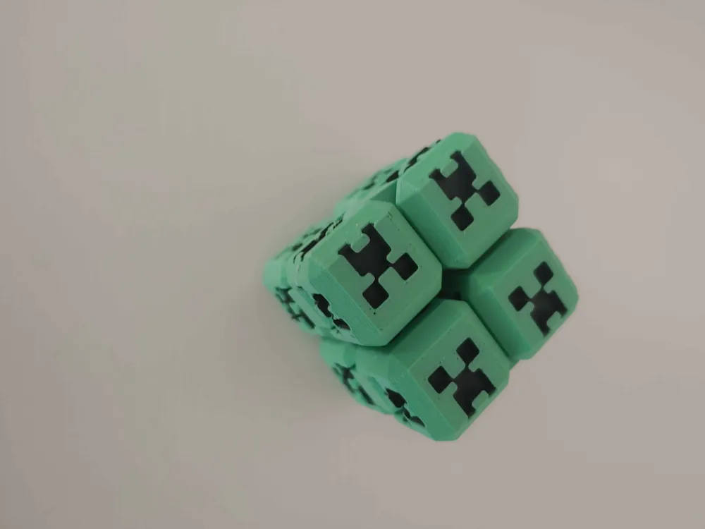 Minecraft creeper infinity cube by BeanBunny 3d MakerWorld: Download ...
