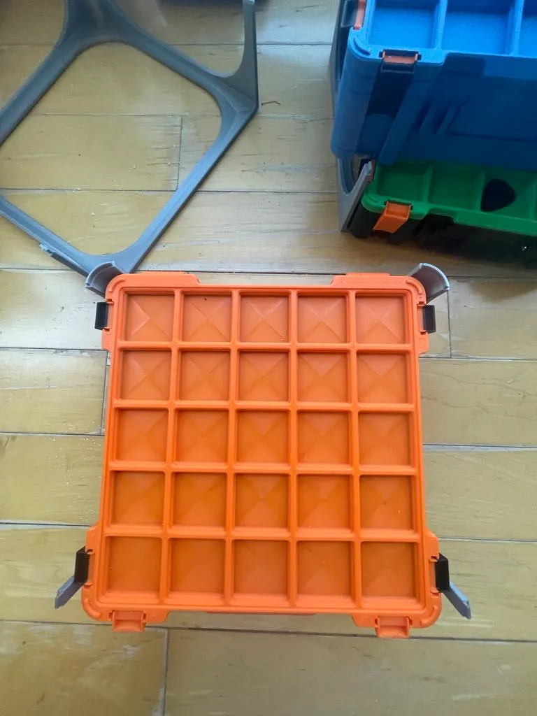 Gridfinity Storage Box shelf all in one parametric Remixed by ...