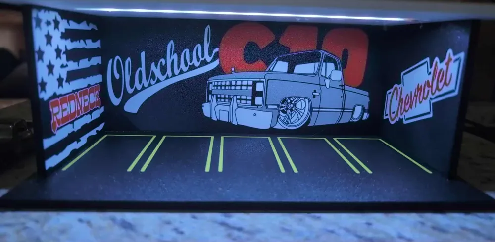 hotwheels garage c10 by Jayson Geoffroy MakerWorld: Download Free 3D Models