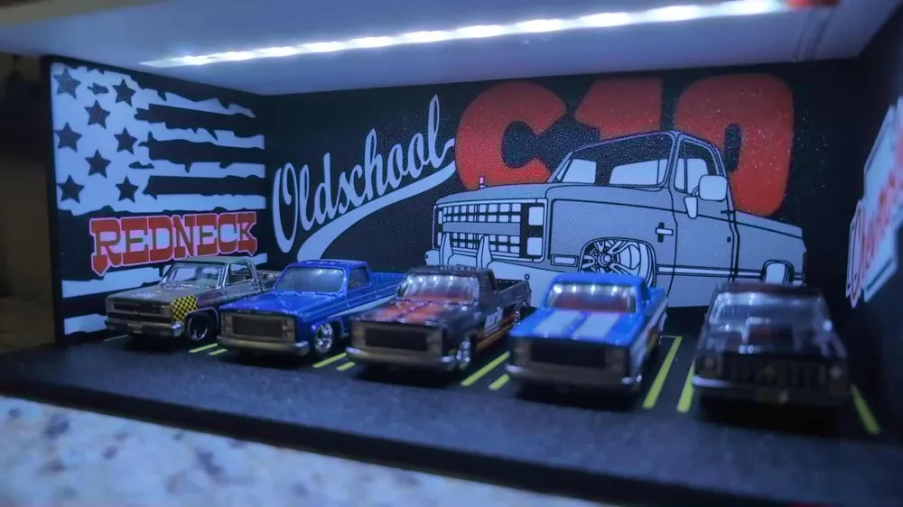 hotwheels garage c10 by Jayson Geoffroy MakerWorld: Download Free 3D Models