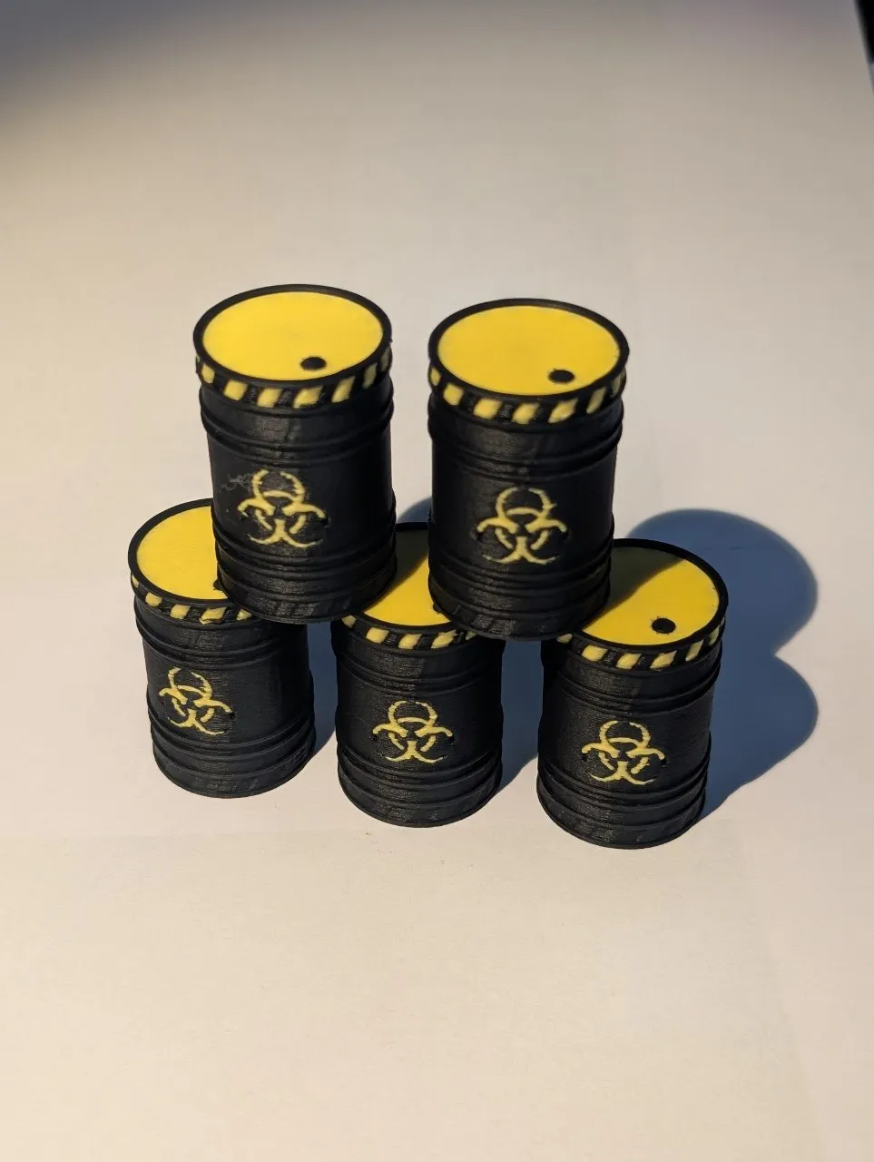 Toxic waste| Radioactive barrel, miniature 1:20 - Free 3D Print Model ...