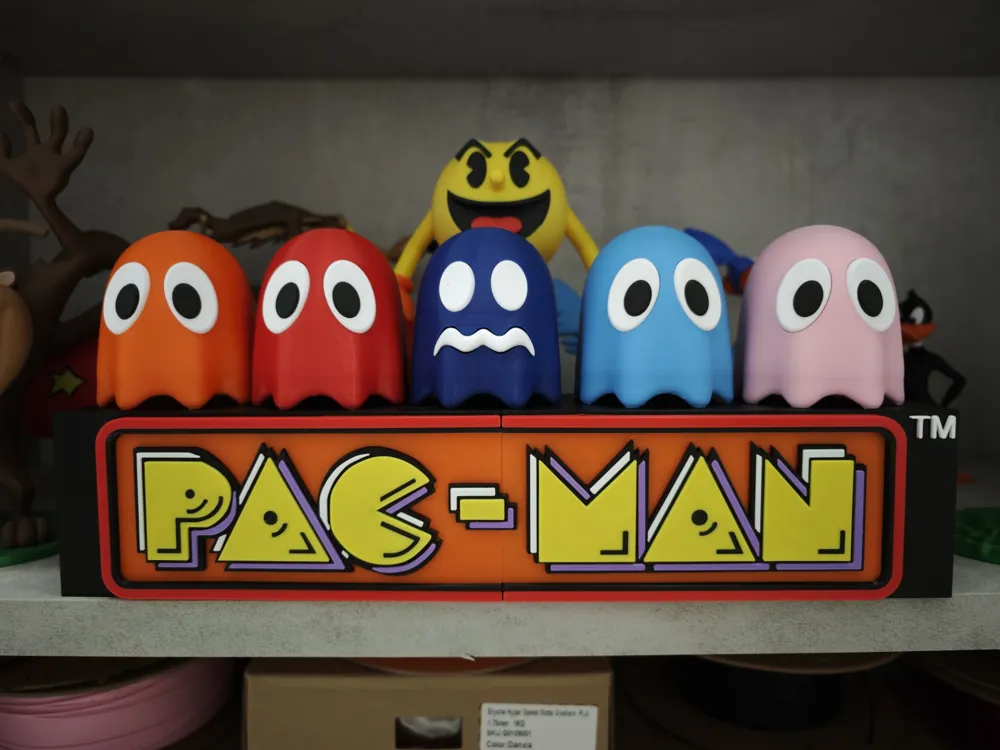 Stand PacMan by Ant3D MakerWorld: Download Free 3D Models