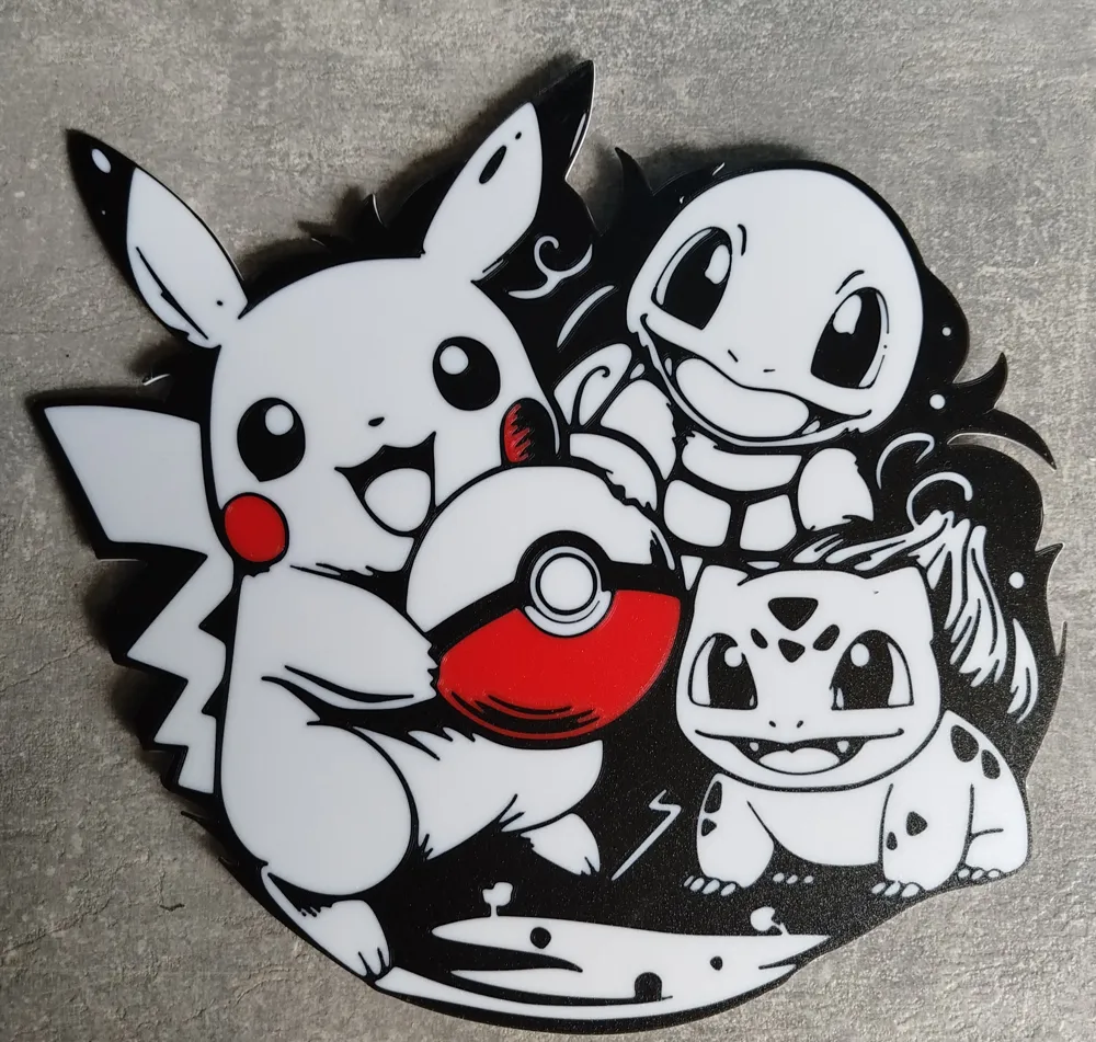 Pokemon Pikachu - Free 3D Print Model - MakerWorld