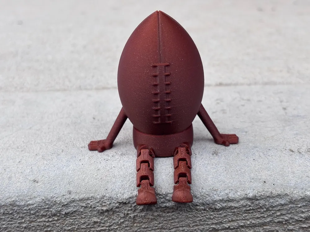 Football with articulated legs - Free 3D Print Model - MakerWorld
