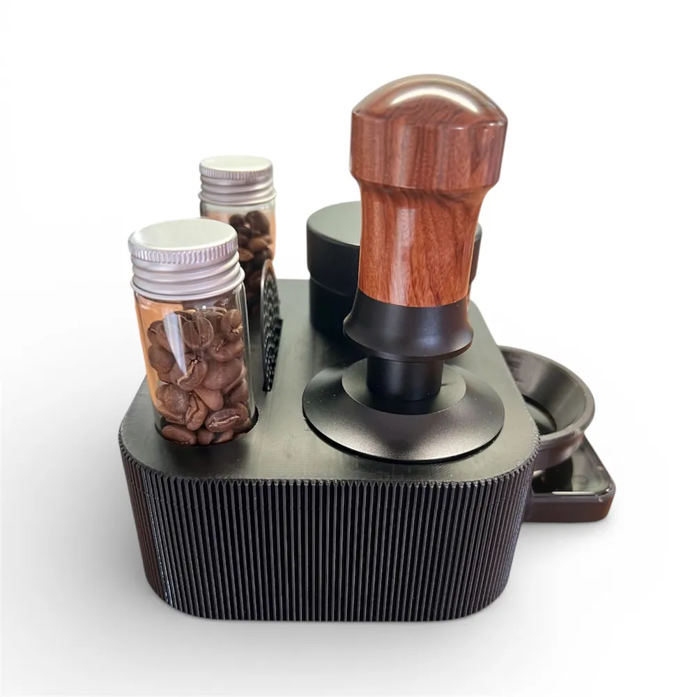 Barista Station for Tamper, Distributor & Accessories - Free 3D Print ...