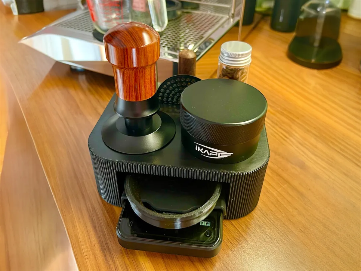 Barista Station for Tamper, Distributor & Accessories - Free 3D Print ...