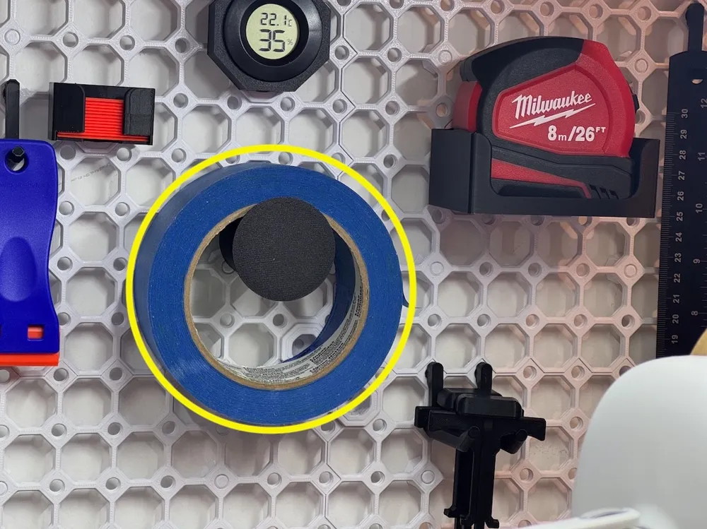 MultiPeg - Multiboard Tape Holder Peg - Free 3D Print Model - MakerWorld