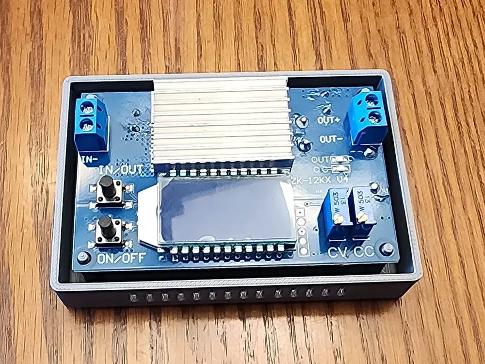 Drok Buck Converter Case for zBitx and QMX+ - Free 3D Print Model ...