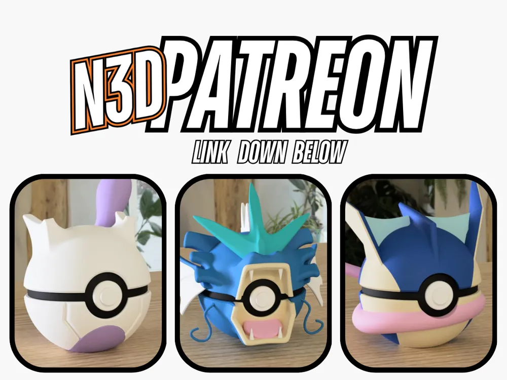 Master Ball by N3D MakerWorld: Download Free 3D Models