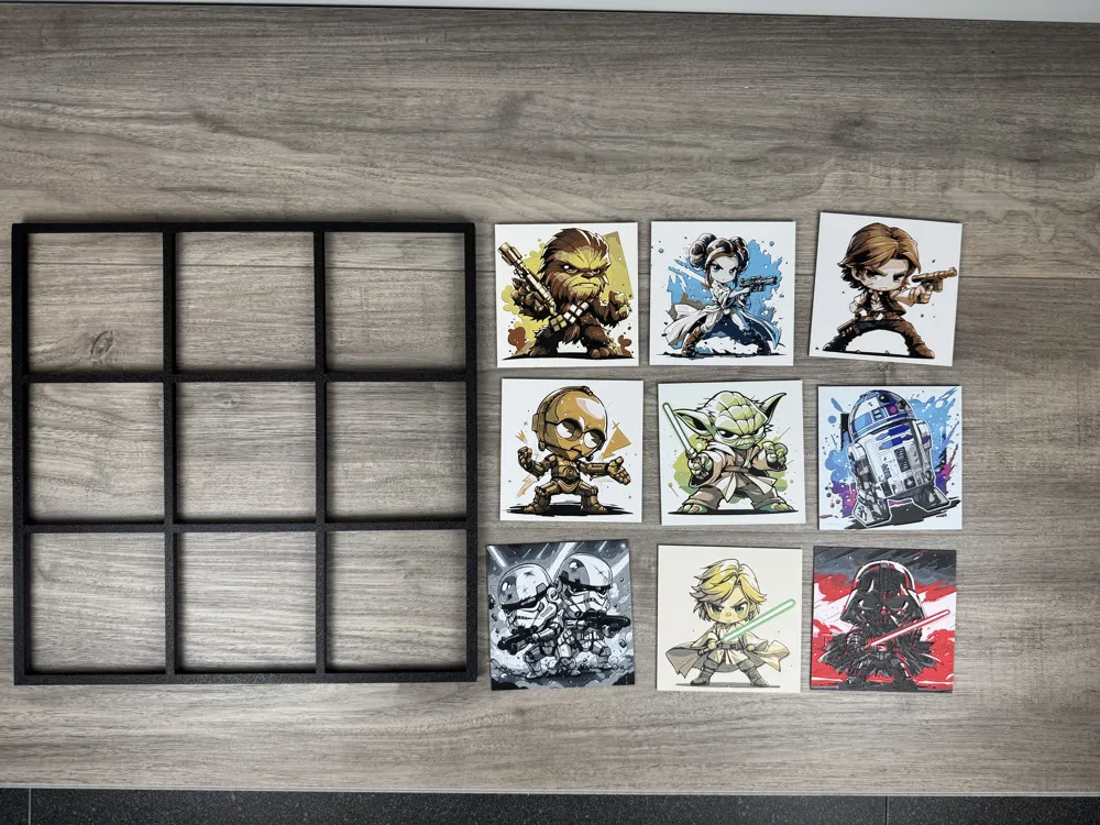 100x100 Hueforge Joined Multipanel Frames - Free 3D Print Model ...