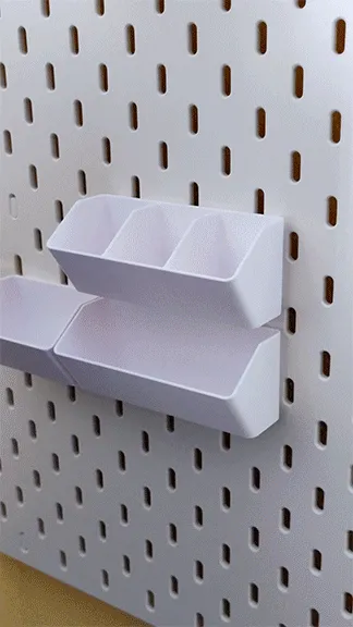 Skadis Abnehmbare Aufbewahrungsbehälter (Anpassbar) – Kostenloses 3D ...