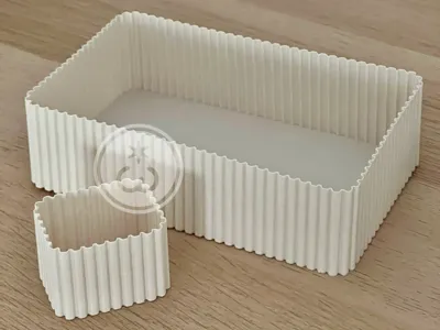 Parametric Customizable Container (Vase Mode) - Free 3D Print Model ...