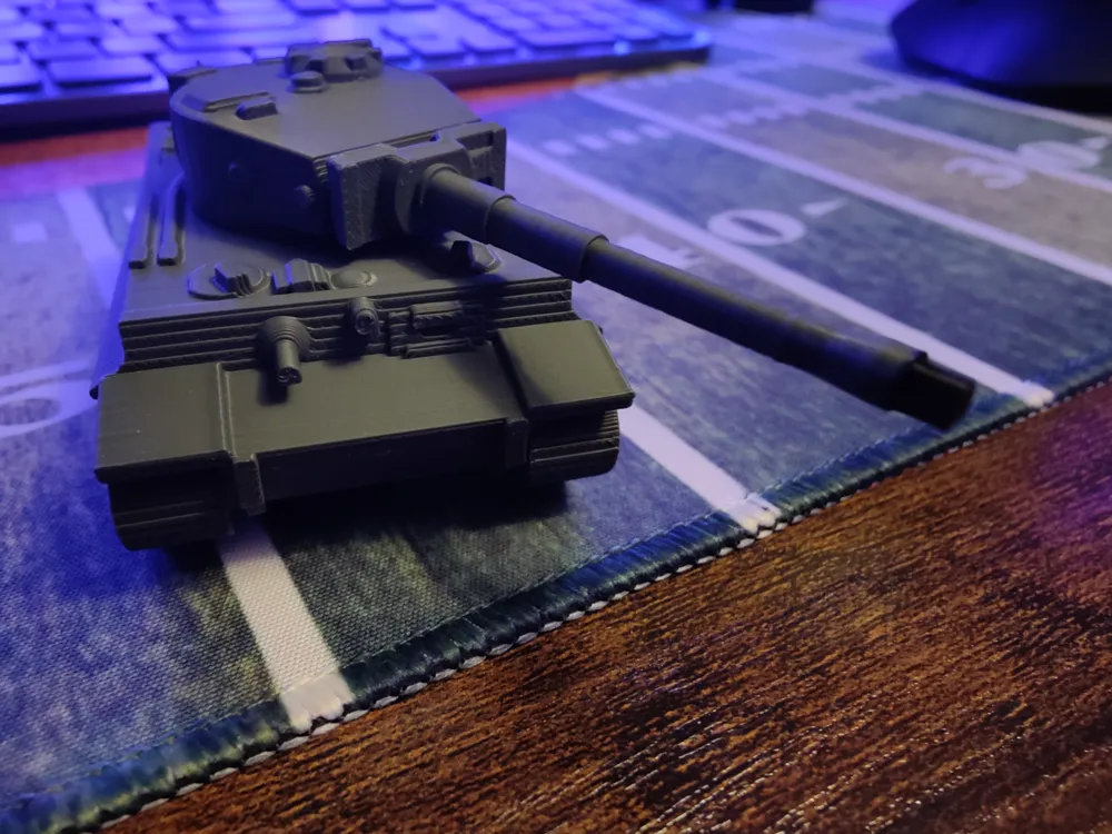 World War II German Tiger I Tank (1:72 scale) by CptCraig MakerWorld: Download Free 3D Models