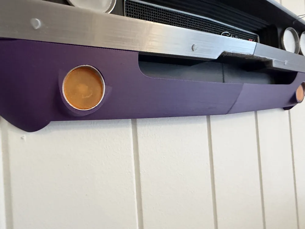 1970 Dodge Challenger front end - Free 3D Print Model - MakerWorld