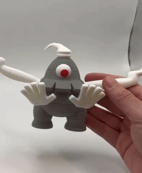 Articulating Dusclops - Pokemon #356 - Free 3D Print Model - MakerWorld
