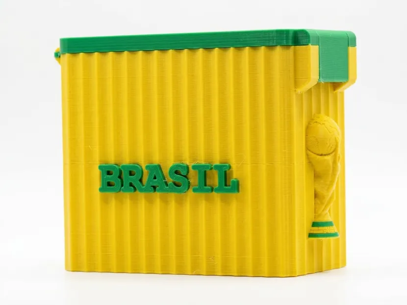 Sticker Box for 2026 World Cup Album CBF - Free 3D Print Model - MakerWorld