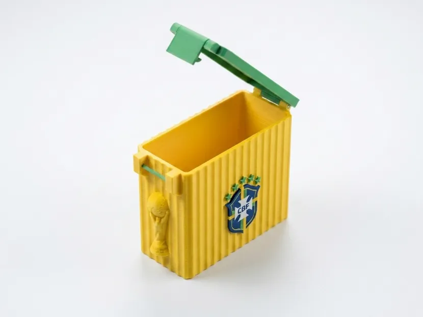 Sticker Box for 2026 World Cup Album CBF - Free 3D Print Model - MakerWorld