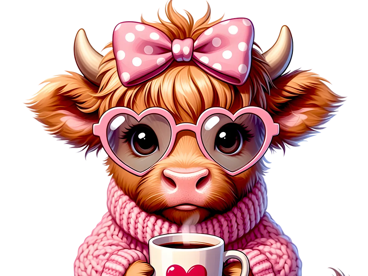 Valentine's Cow - Free 3D Print Model - MakerWorld