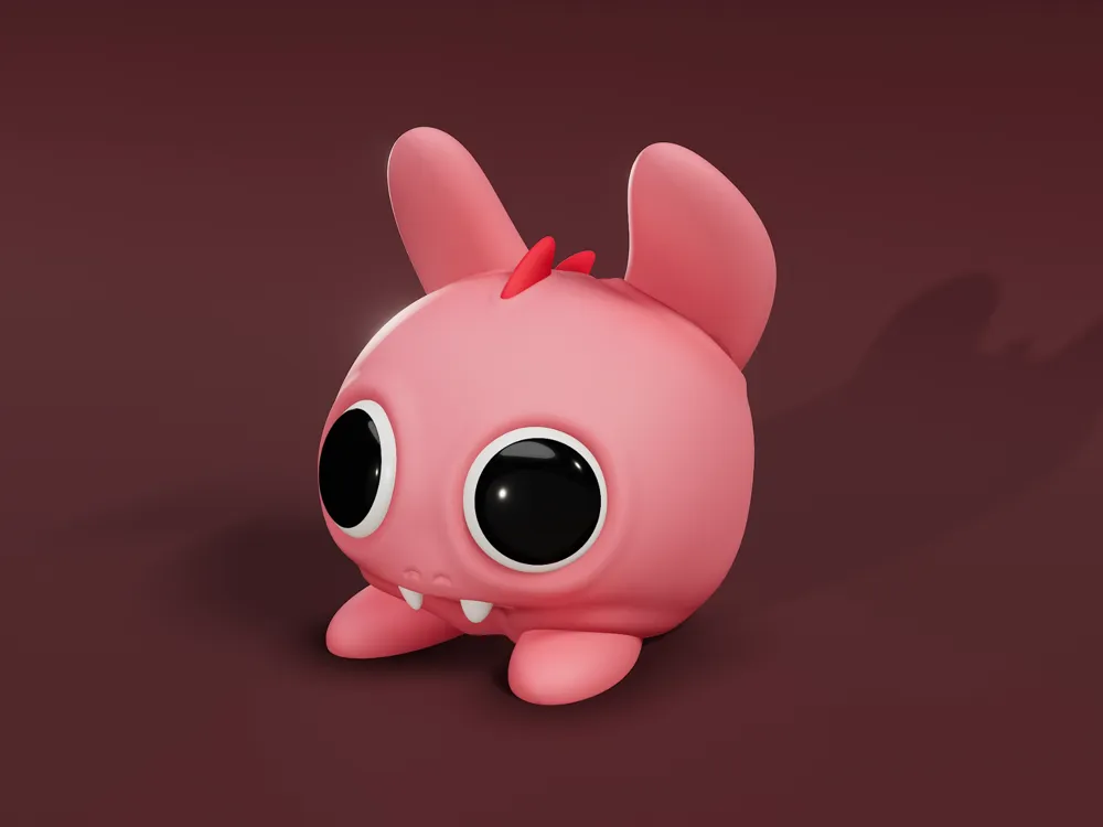 Bubblegum Monster by 3DMDesign - MakerWorld
