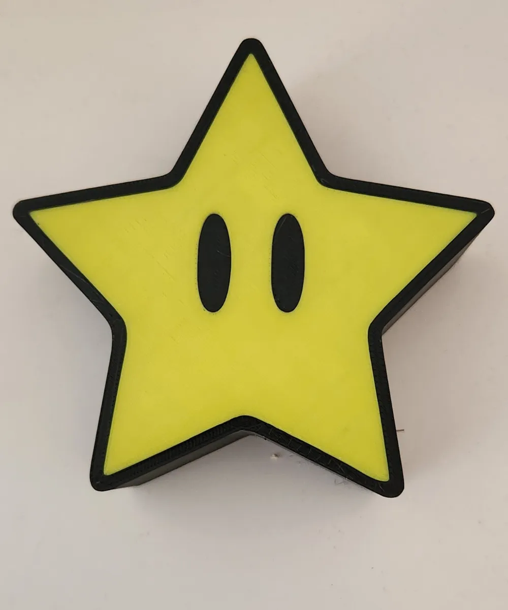 Power-Stern Super Mario by Eisenpfirsich - MakerWorld