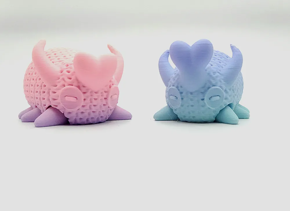 Knit Love Bug by The inked Oak MakerWorld: Download Free 3D Models