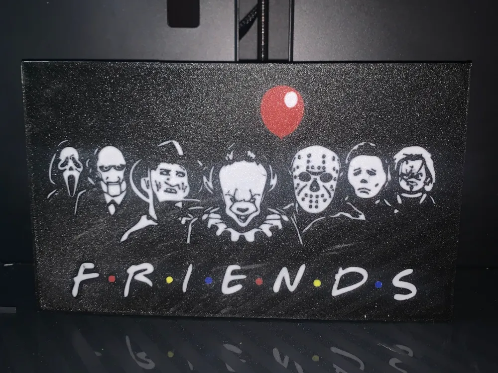 Horror Friends LED Lightbox by gare-sb MakerWorld: Download Free 3D Models