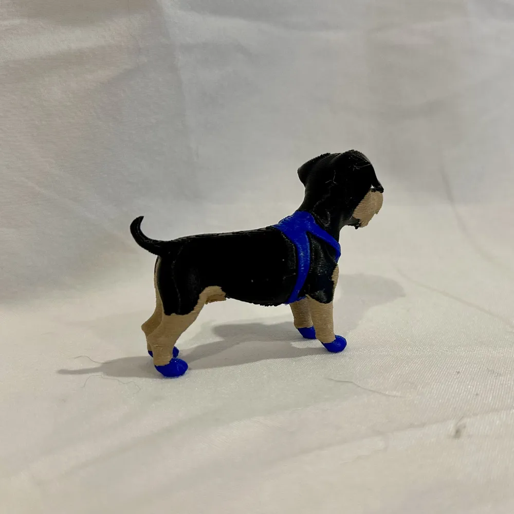 Yorkie dog (short hair) - Free 3D Print Model - MakerWorld