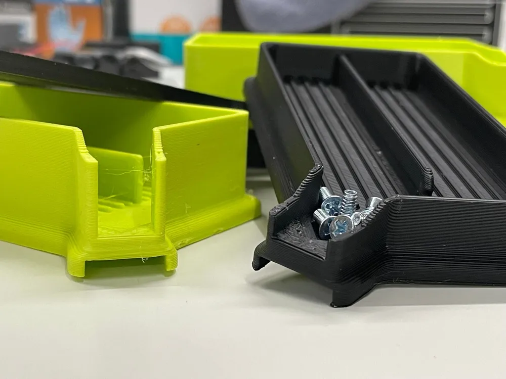 Stackbox - The Stackable Small Parts Sorting Tray (v2) by RobDrivesCars ...