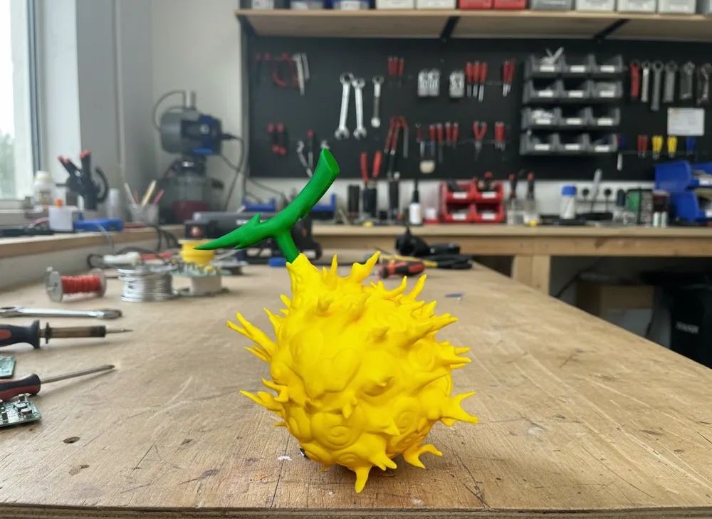 Goro Goro no Mi (Rumble-Rumble Fruit) - Free 3D Print Model - MakerWorld
